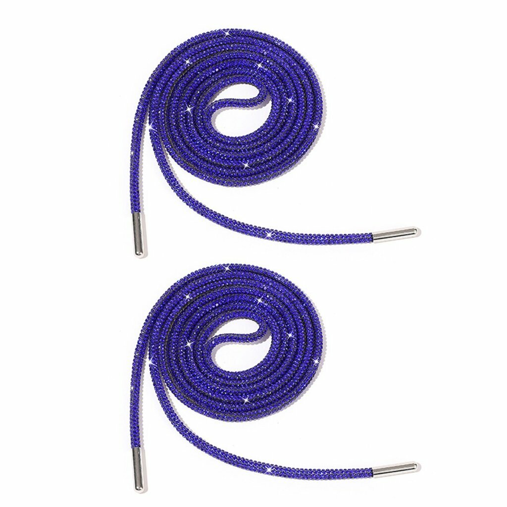 2 Штуки блестящих шнурков для обуви, Блестящие стразы, шнурки для кроссовок, спортивные штаны