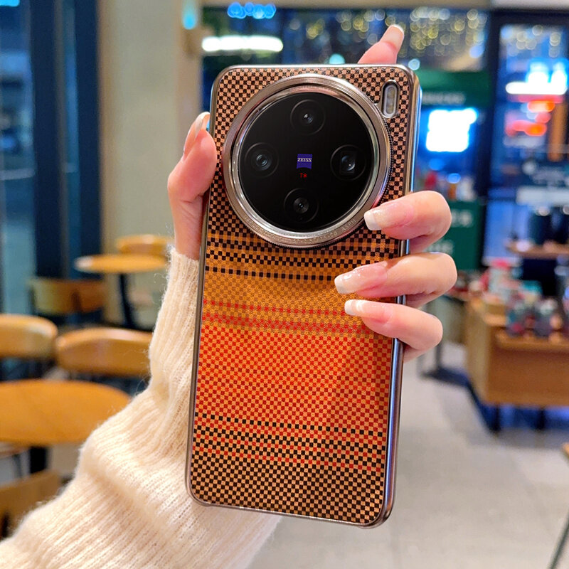 Подходит для Vivo X200 Pro mini/Виво X200 Про mini Модный Чехлы для телефонов, Защита камеры и экрана, X200 Про mini, подставка, soft touch,360° Полная защита, резина, пластик, силикон, защита камеры