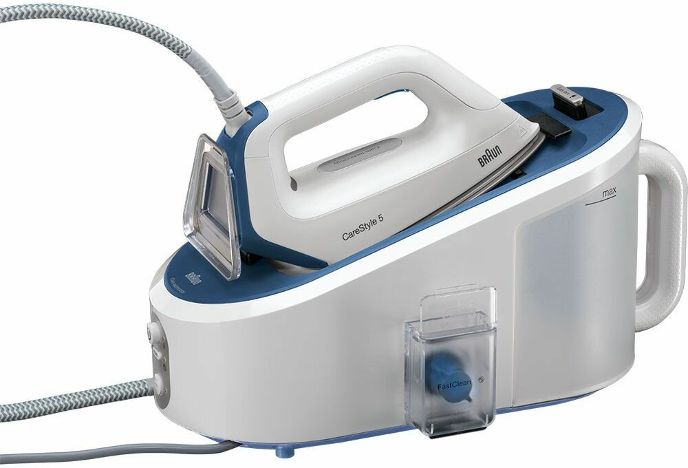 Парогенератор Braun IS5145WH 2400Вт белый/синий