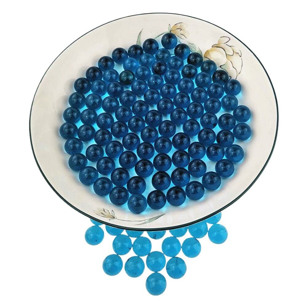 Стеклянные шарики Марблс для декора и игр, 16мм, 50 шт