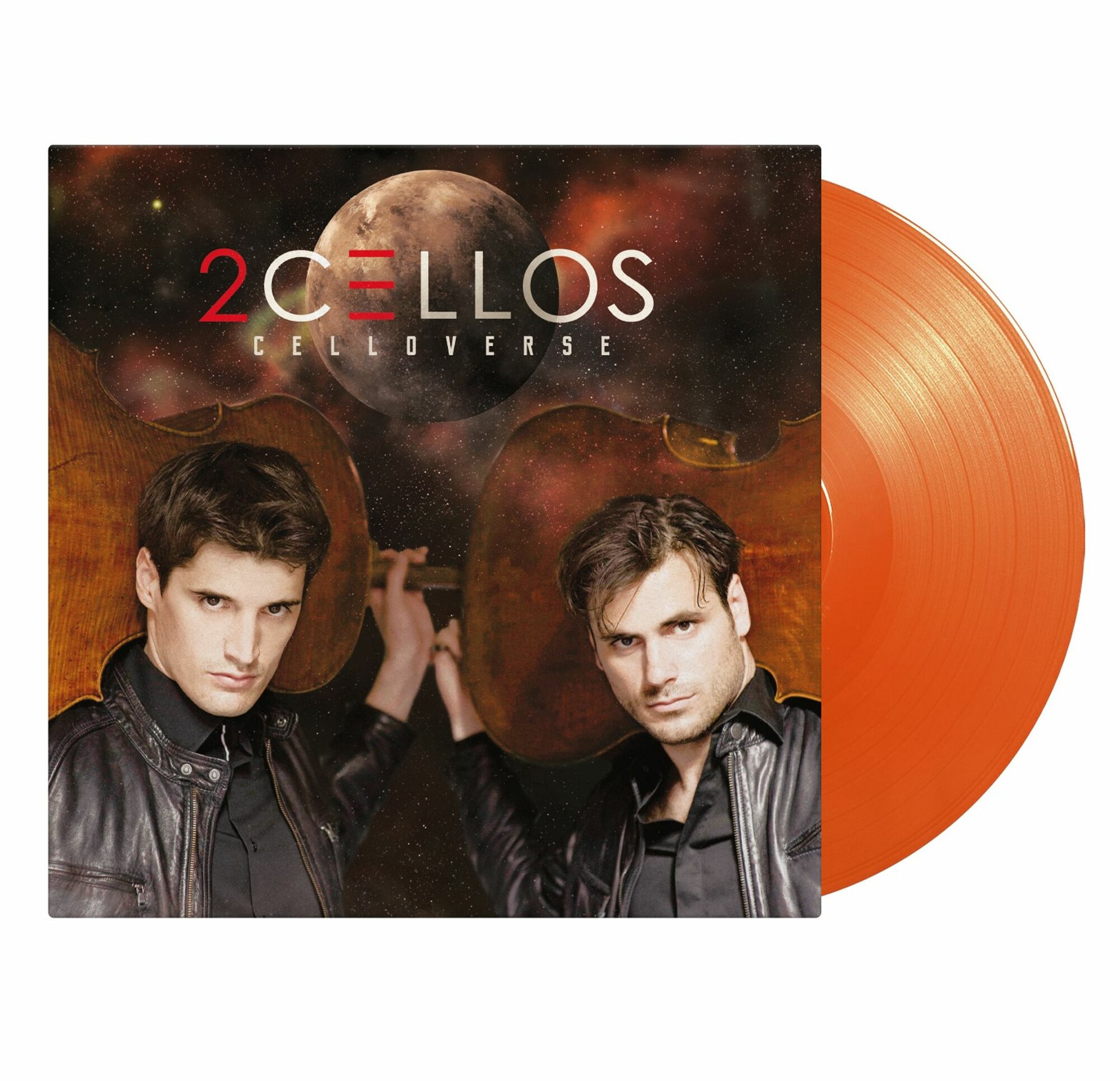 Виниловая пластинка 2 Cellos (Luka Sulic & Stjepan Hauser) - Celloverse (10th Anniversary) (180g) (Limited Numbered Edition) (Orange Vinyl) (1 LP)