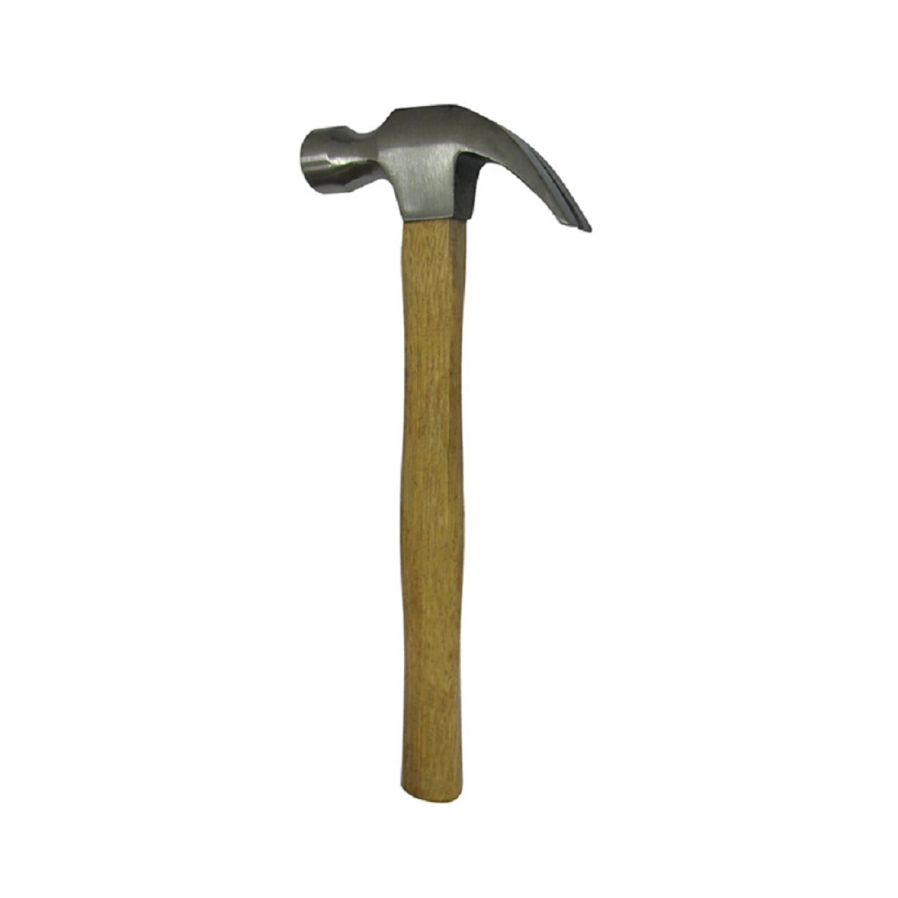 BIBER молоток-гвоздодёр с деревянной ручкой 600 г для извлечения гвоздей и работ по дереву