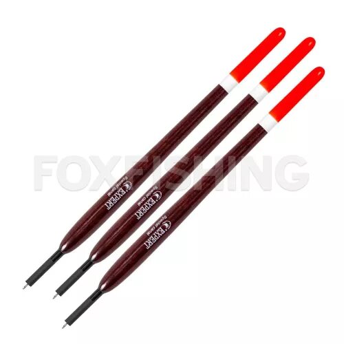 Поплавок Expert 201-42 3гр. 15см. 3шт. антенна 6мм. /цв. Красный