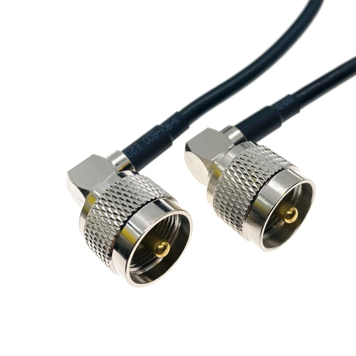 Кабель RG58 UHF-UHF 12 дюймов (30см)