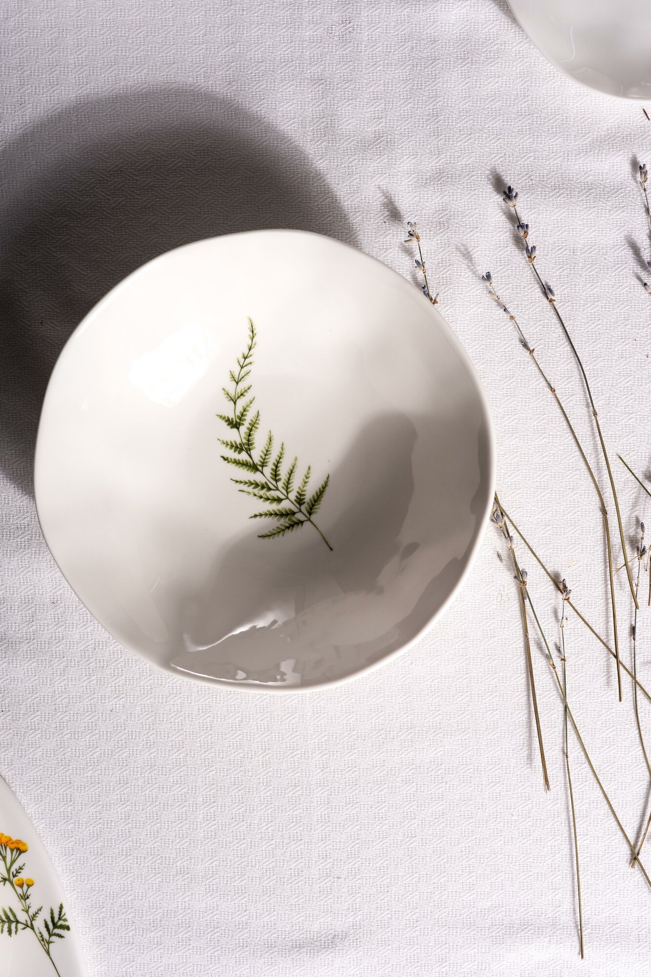 Набор суповых тарелок BILLIBARRI "Nature Nostalgia" 18см, 2шт, фарфор