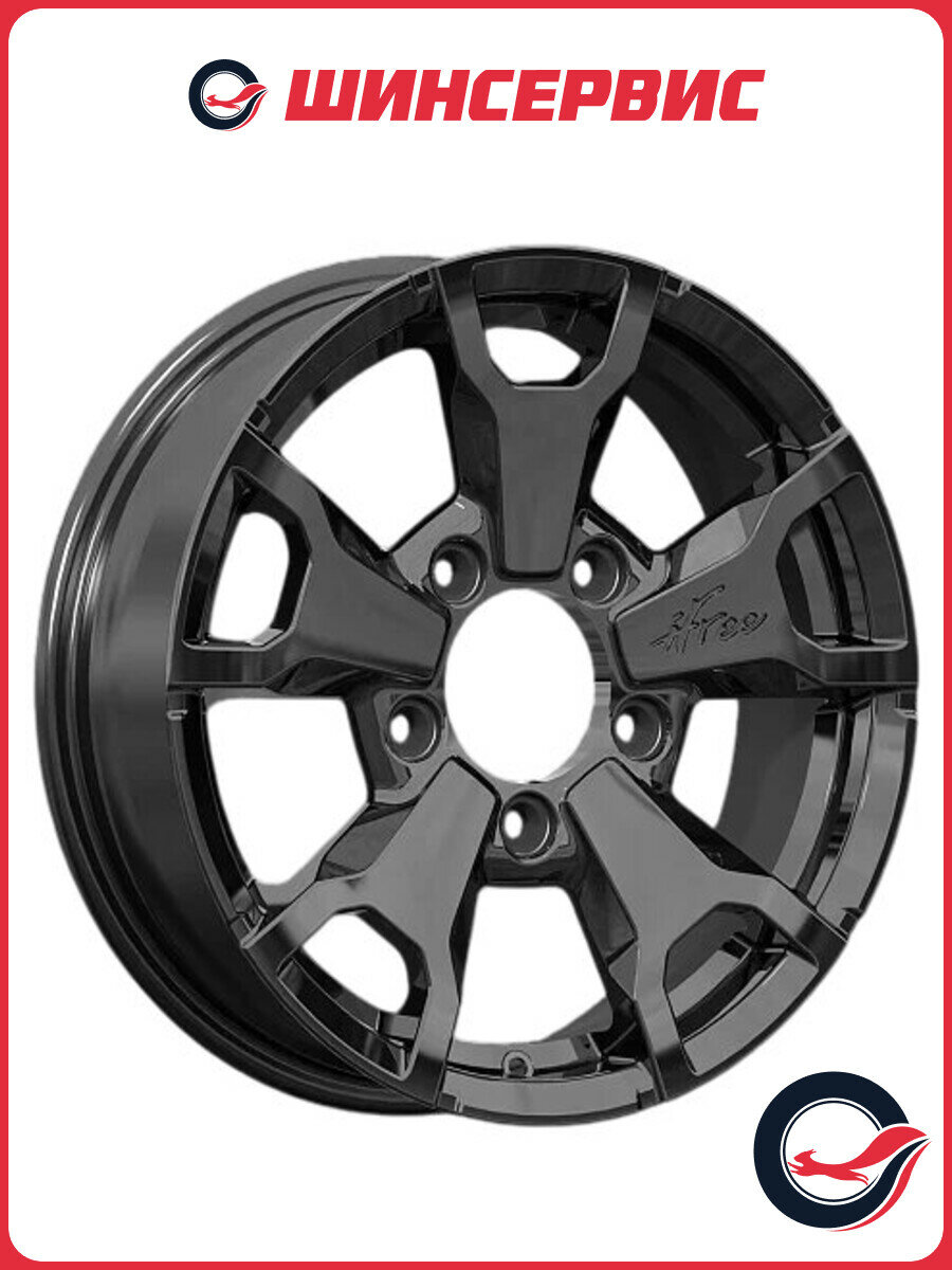 Литой колесный диск IFree Тайган R16x6.0J 5x139.7 ET40 ЦО98.1 для автомобиля