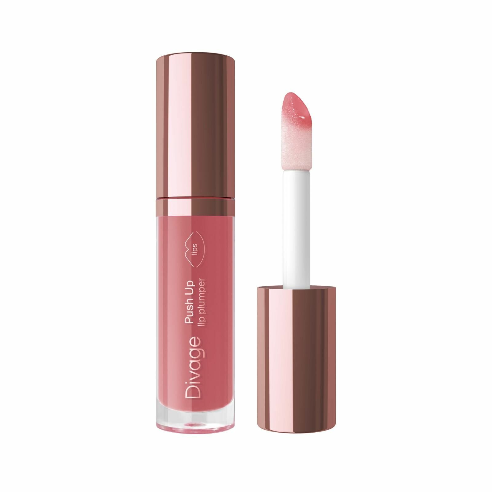 Блеск для губ DIVAGE Push Up Lip Plumper, тон 02, 4,5 мл