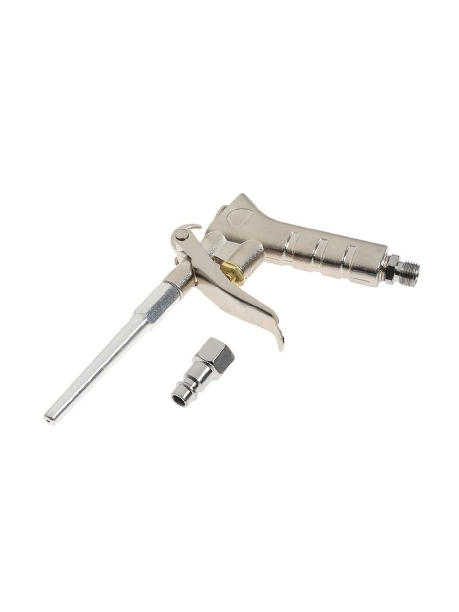 Продувочный пневматический пистолет тундра, металлический корпус, сопло 135 х 4 мм