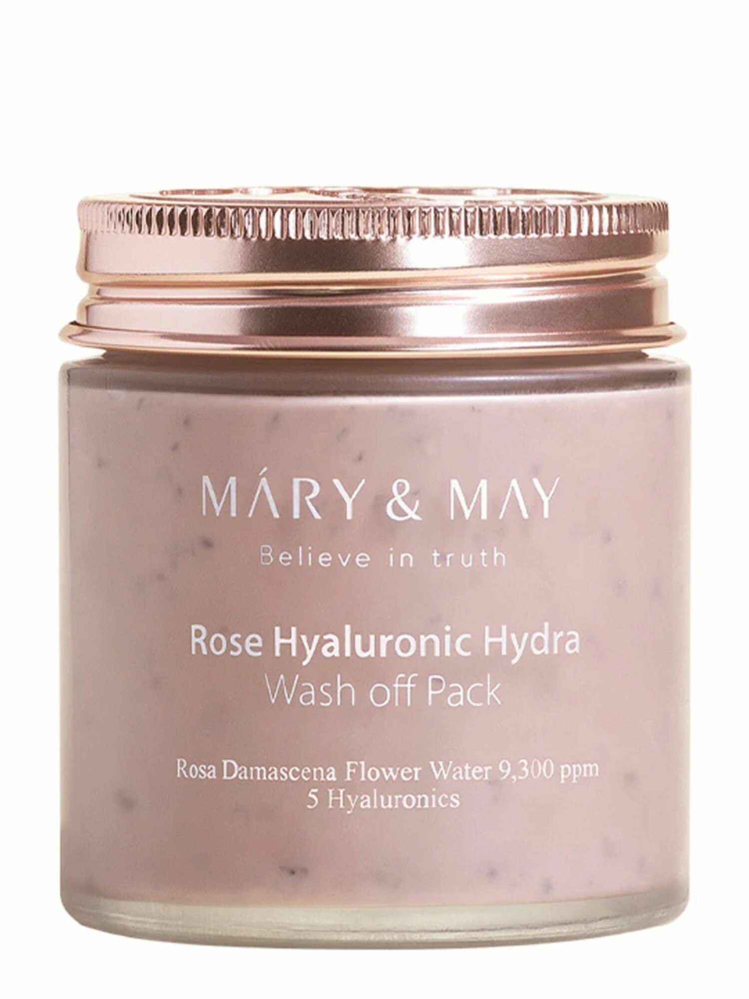 MARY&MAY Маска для лица Rose Hyaluronic Hydra (125 г)