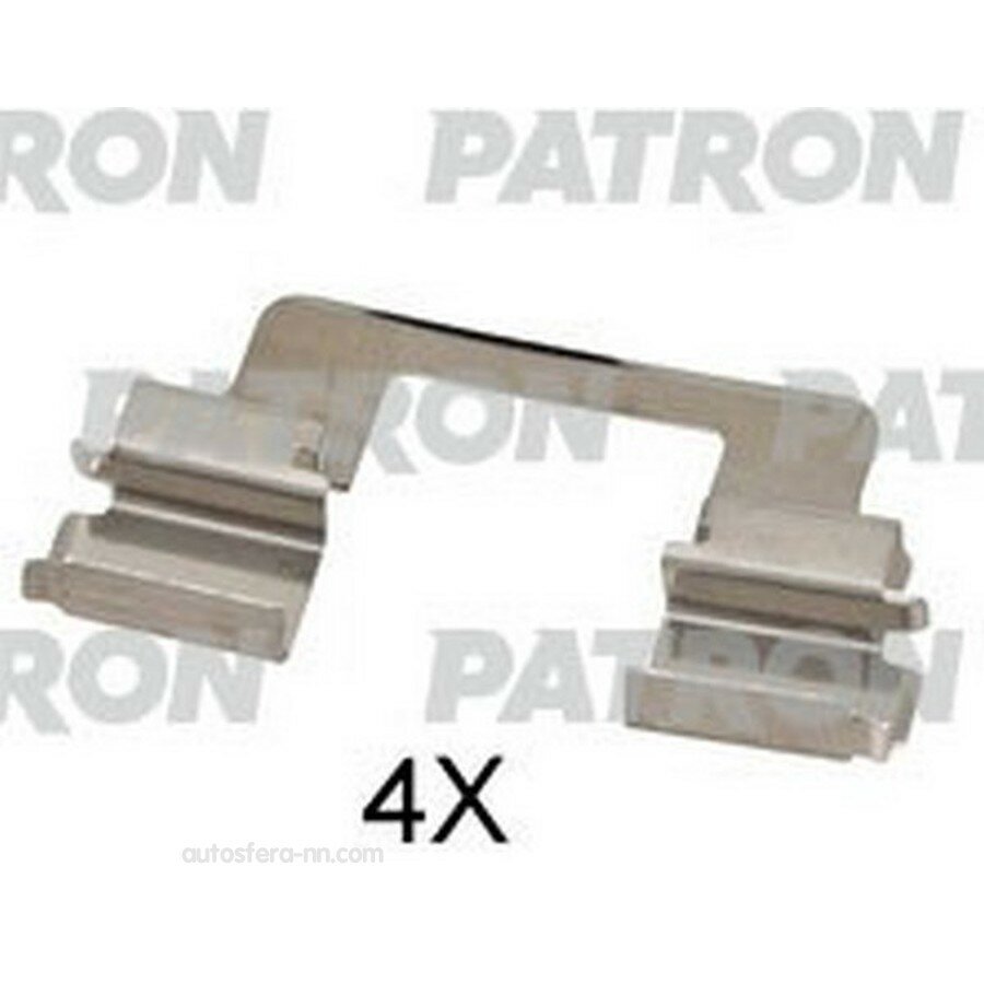PATRON PSRK1287 Комплект монтажный тормозных колодок дисковых задн LAND ROVER RANGE ROVER IV 12-