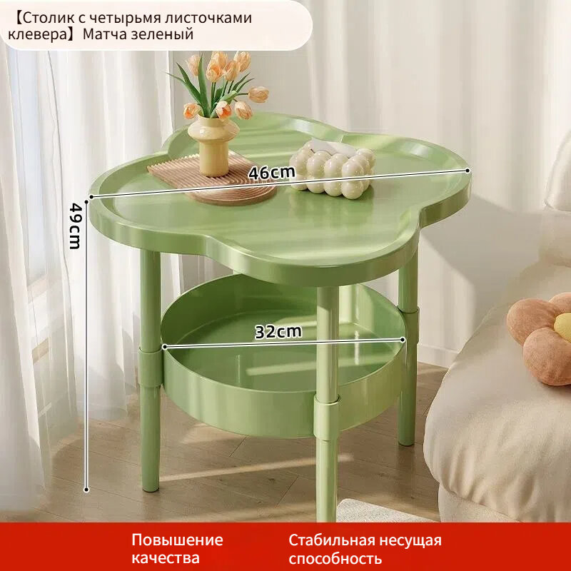 Столик журнальный Элегантная русская классика "Несколько Краёв", угловой, МДФ/массив дерева