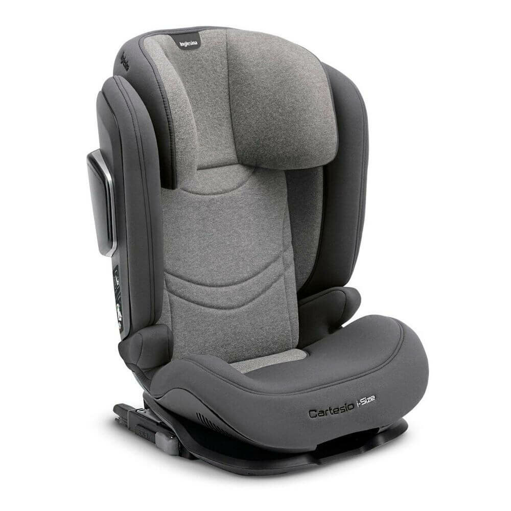 Inglesina Cartesio i-Size, автокресло от 3 до 12 лет гр.2-3 (15-36 кг), цвет Stone Grey 2025