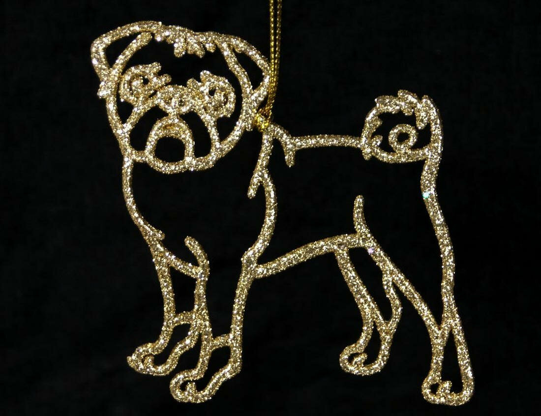 Елочное украшение золотой, 12х10 см, Морозко