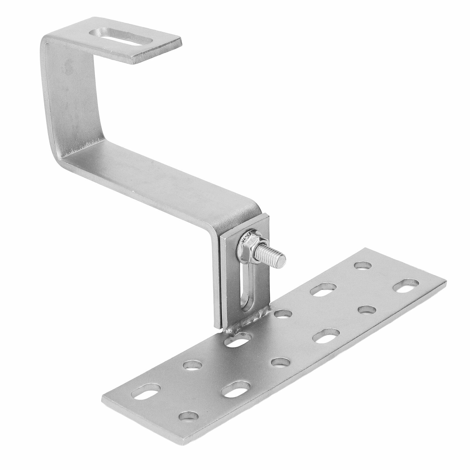 Кронштейн для солнечных панелей из нержавеющей стали для крыши из кирпича, камня, плитки, 2 шт, со скругом и гайкой