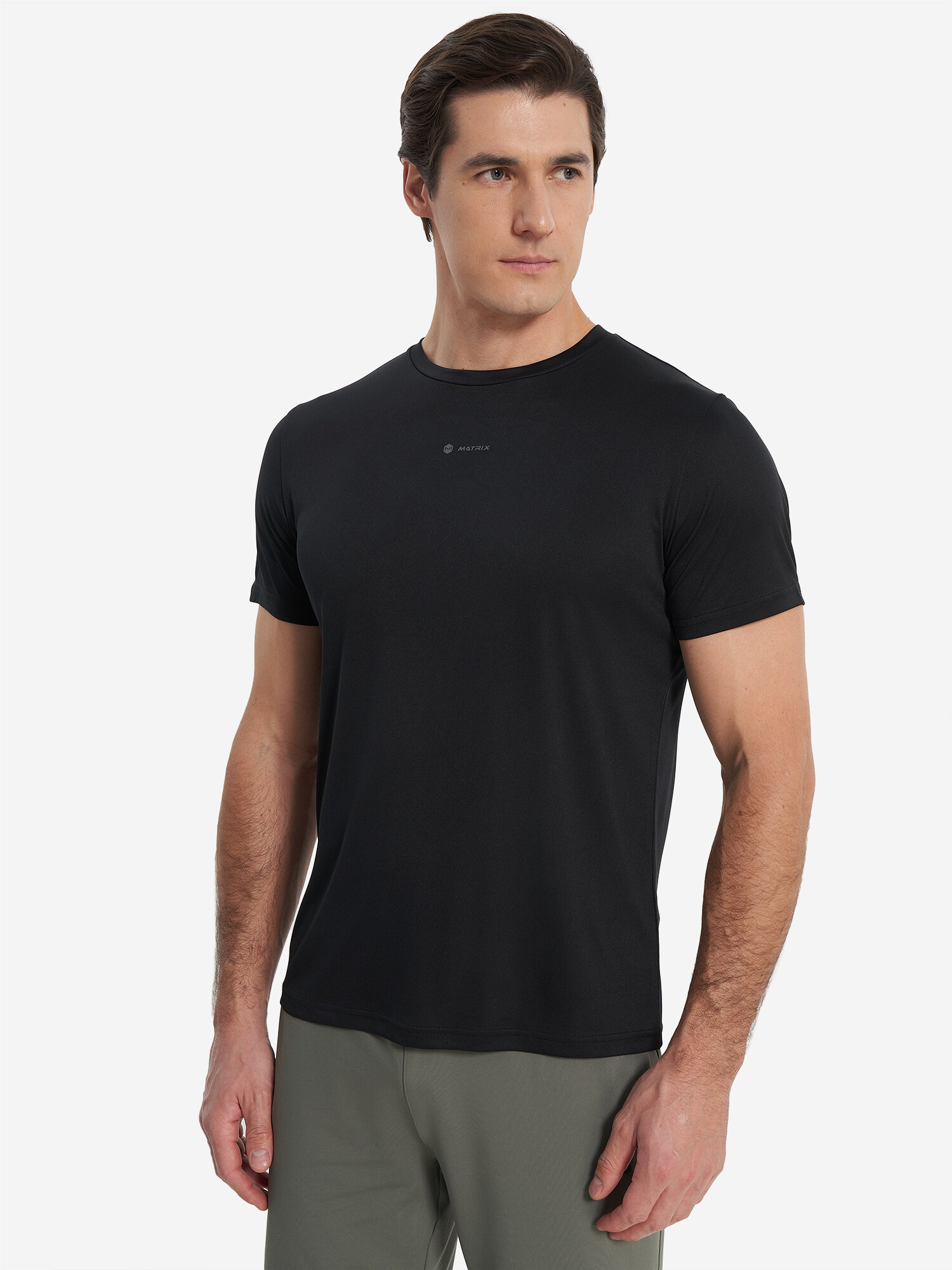 Футболка спортивная MATRIX SPORT MPM T-shirt, размер 46, черный — фото 1