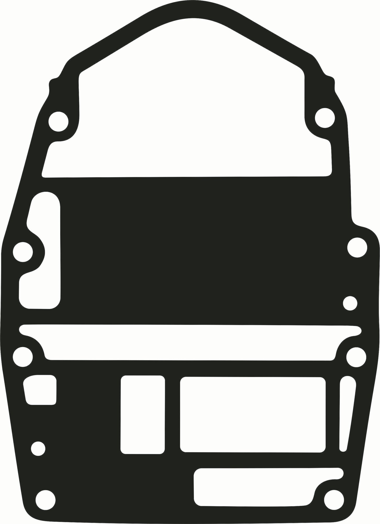 Прокладка двигателя/дейдвуда Tohatsu 60, 70