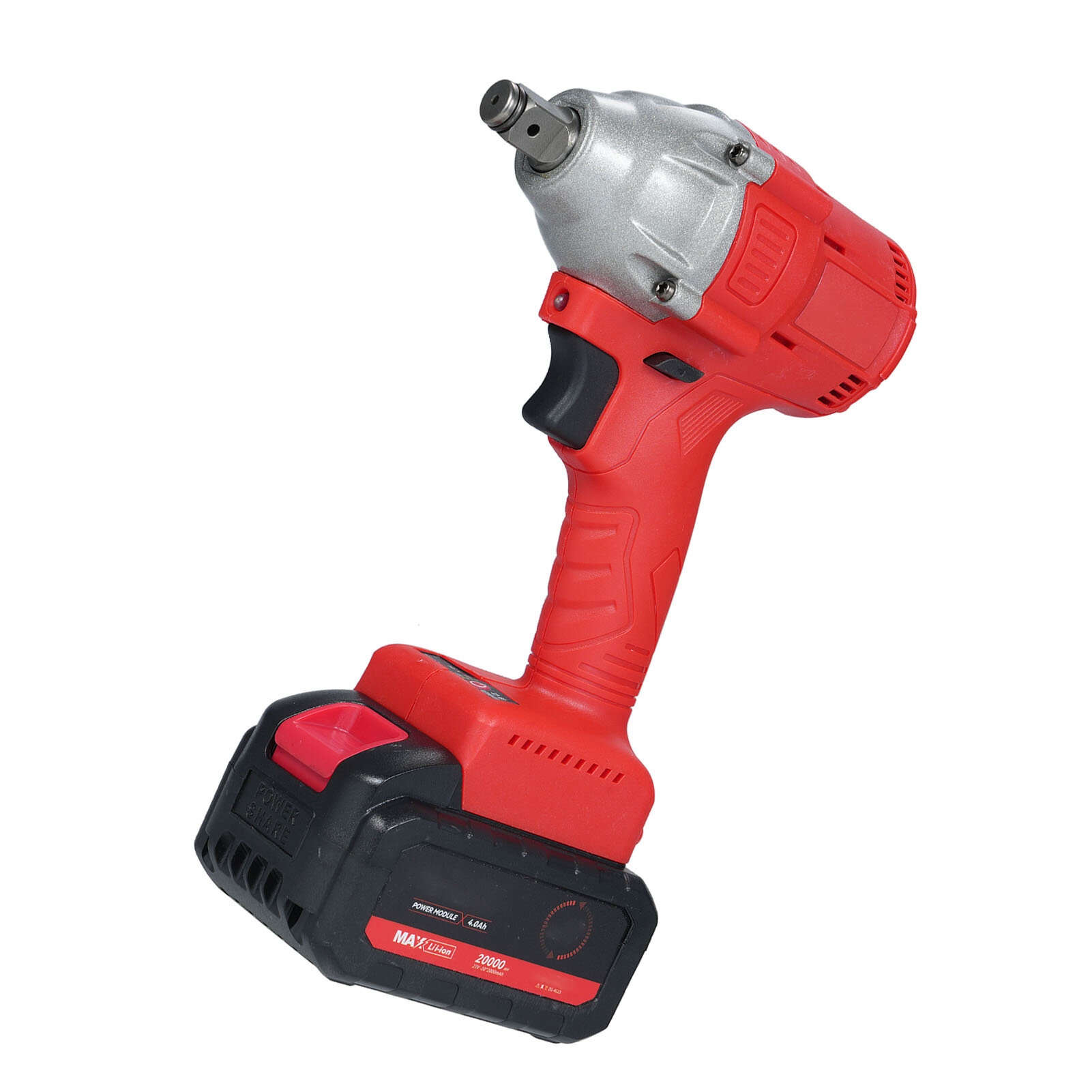 21 В беспроводной бесщеточный ударный гайковерт с патроном 1/2 дюйма, крутящий момент 320 Нм, комплект ручного гайковерта мощностью 1980 Вт, электрическая отвертка с переменной скоростью и литиевой батареей емкостью 4,0 А·ч, быстрое зарядное