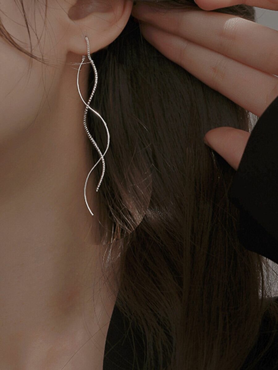 Серьги цепочки