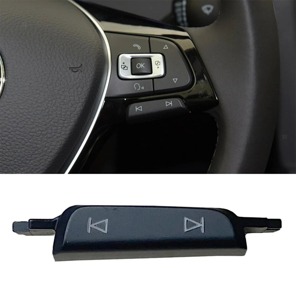 Кнопка руля Passat Golf MK7 5G0959442P, черная