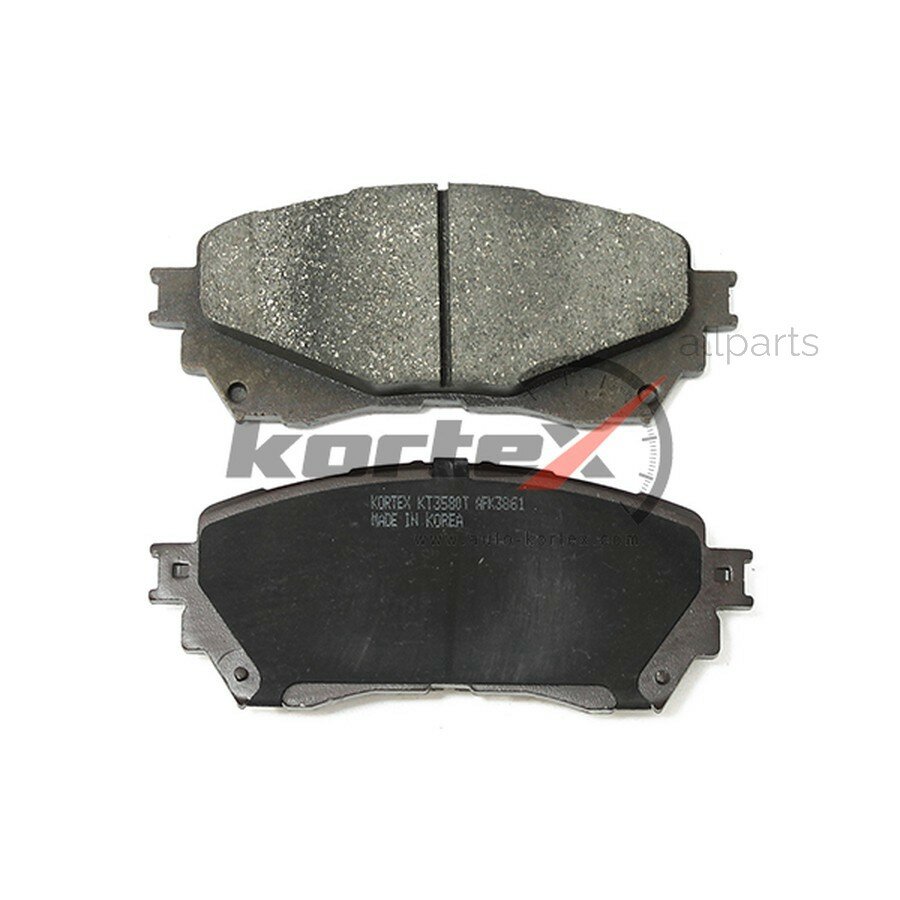 KORTEX KT3580T Колодки торм. пер.