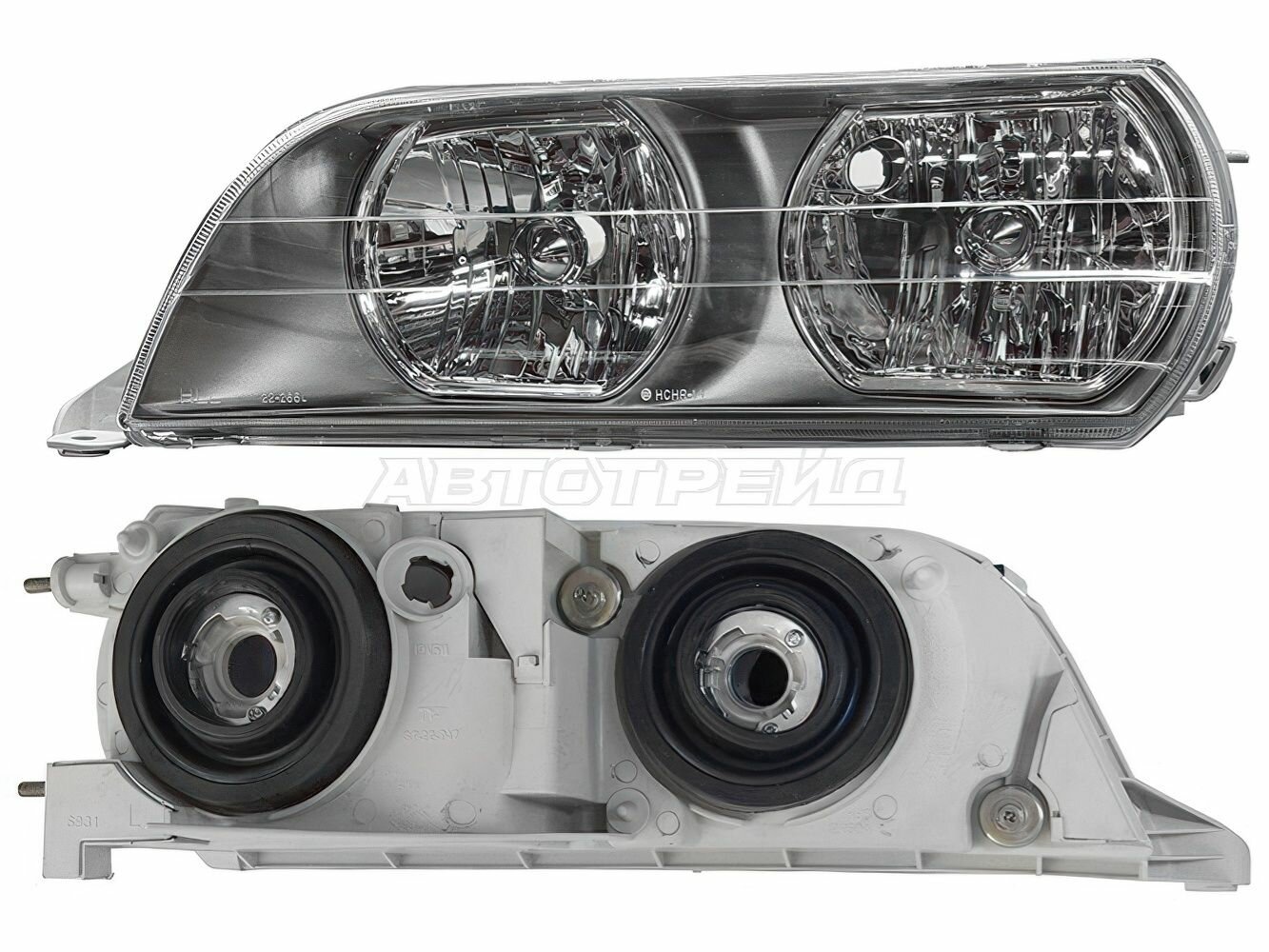 Фара левая для Тойота Чайзер арт ST22247L SAT