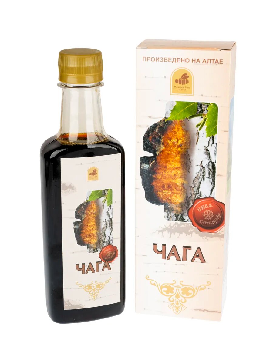 Бальзам Медовый Спас "Алтай" "Чага", общеукрепляющий, для желудка, 250 мл