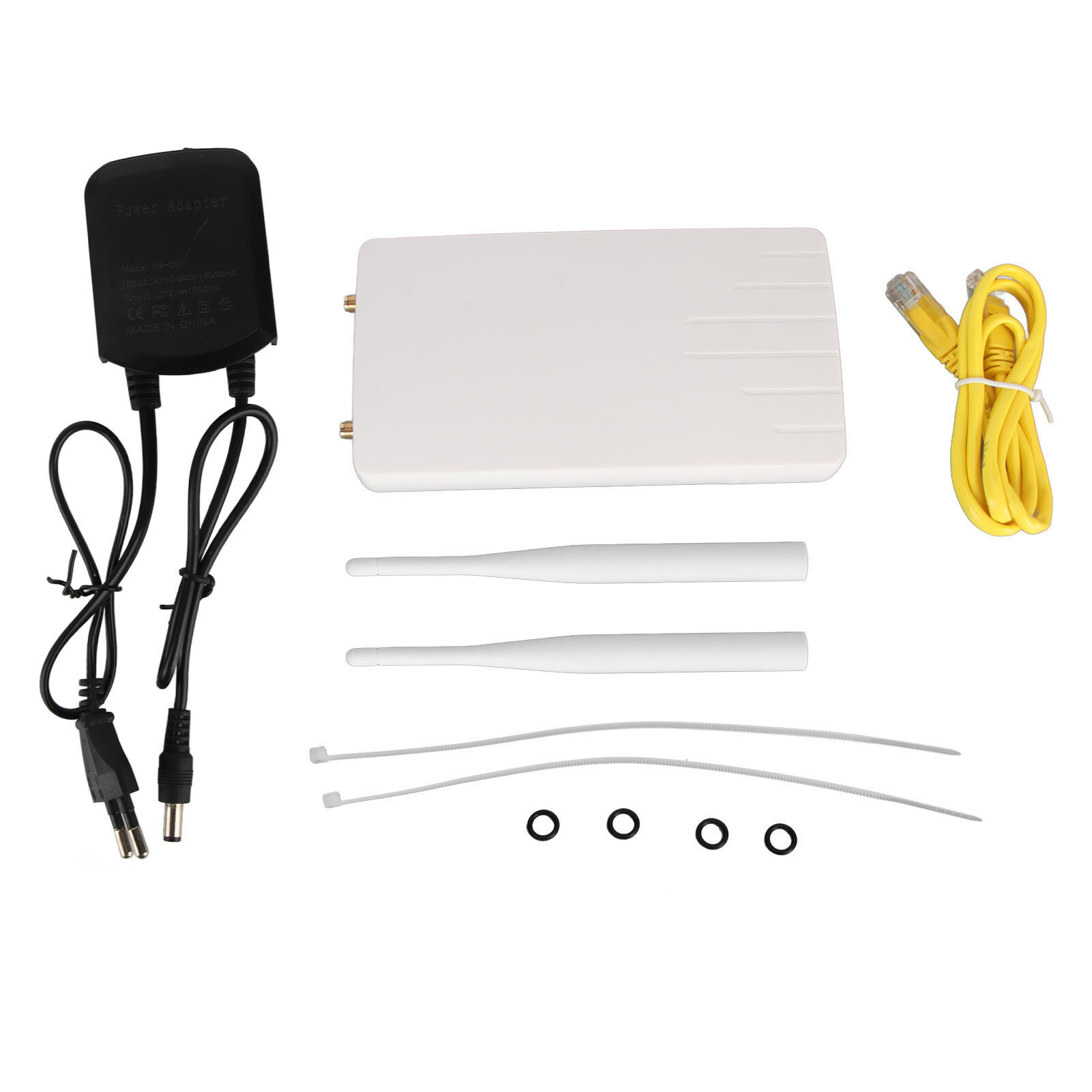 Наружный 4G LTE CPE WiFi Router 150 Мбит / с водонепроницаемый мобильный маршрутизатор Wi -Fi с 2PCS Съемные антенны 100–240 В европейский платель