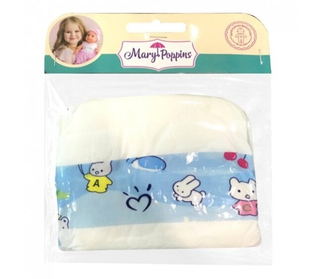 Набор памперсов для куклы Mary Poppins ,38-43 см, 3 шт. 453132