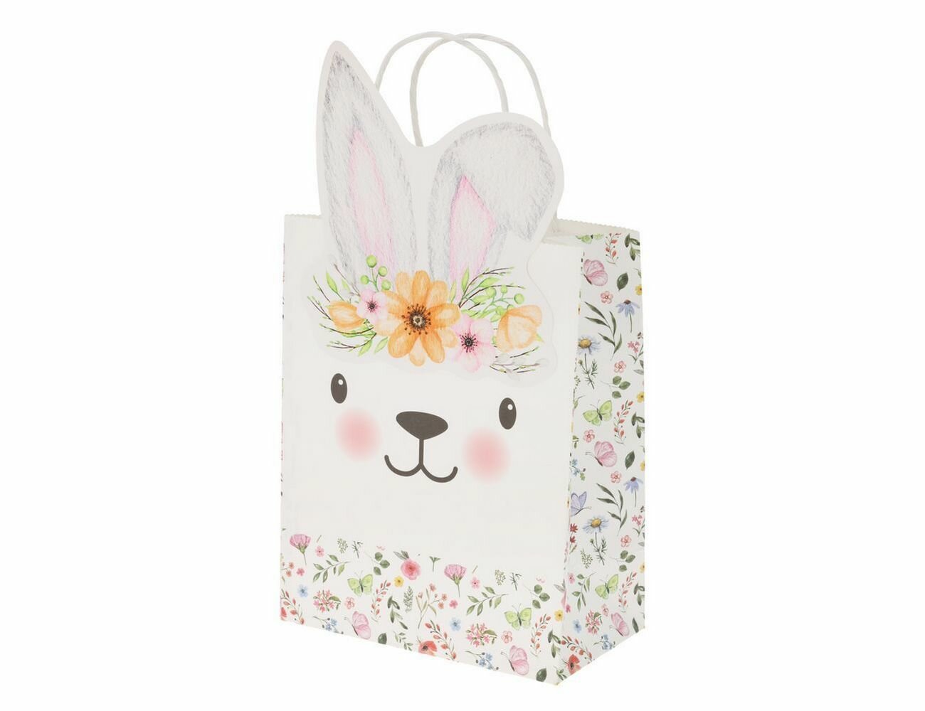 Подарочный пакет зайка флори, бумага, 23х18 см, Koopman International KBD000070-1