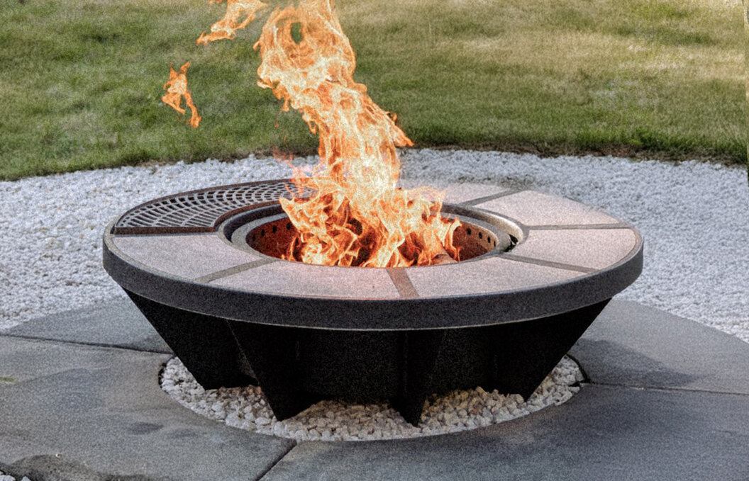 Бездымная костровая чаша