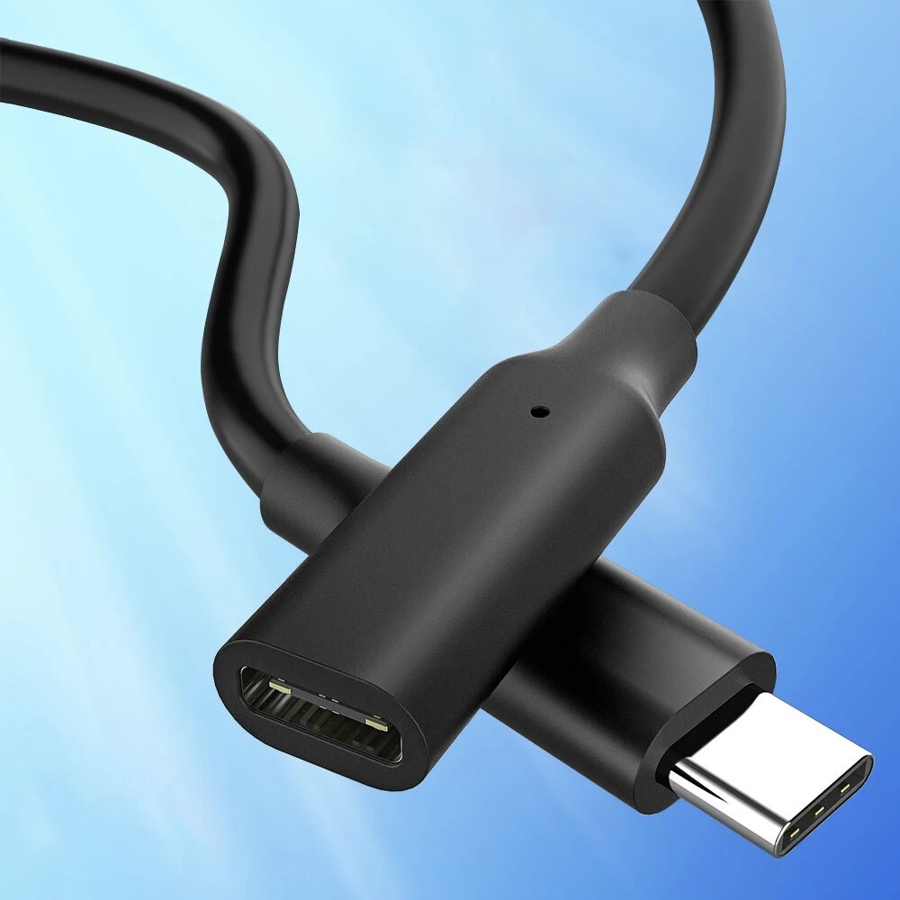 5A USB C удлинительный кабель папа-мама USB 3.1 10 Гбит/с Type C удлинитель данных кабель для быстрой зарядки для ноутбука MacBook Pro Samsung