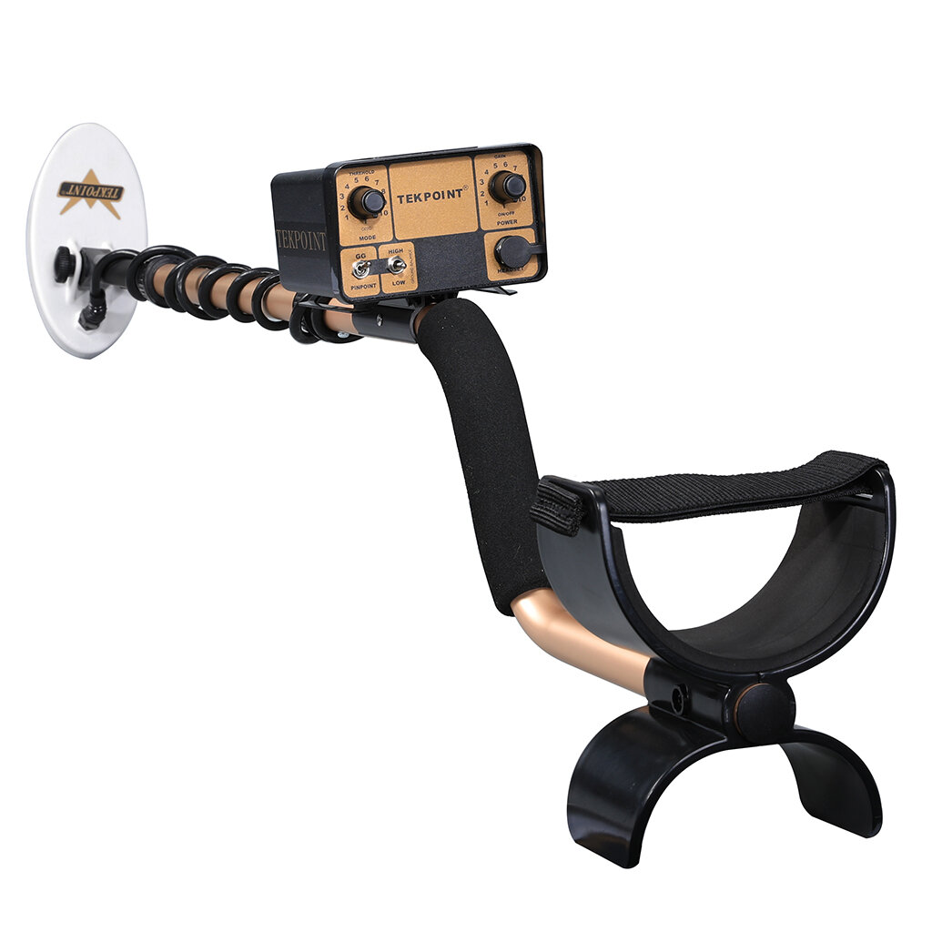 TEKPOINT-2 подземный золотой охотничий металлоискатель для взрослых и детей, 12 кГц, с двумя ручками, высокая точность, охотник за золотыми сокровищами