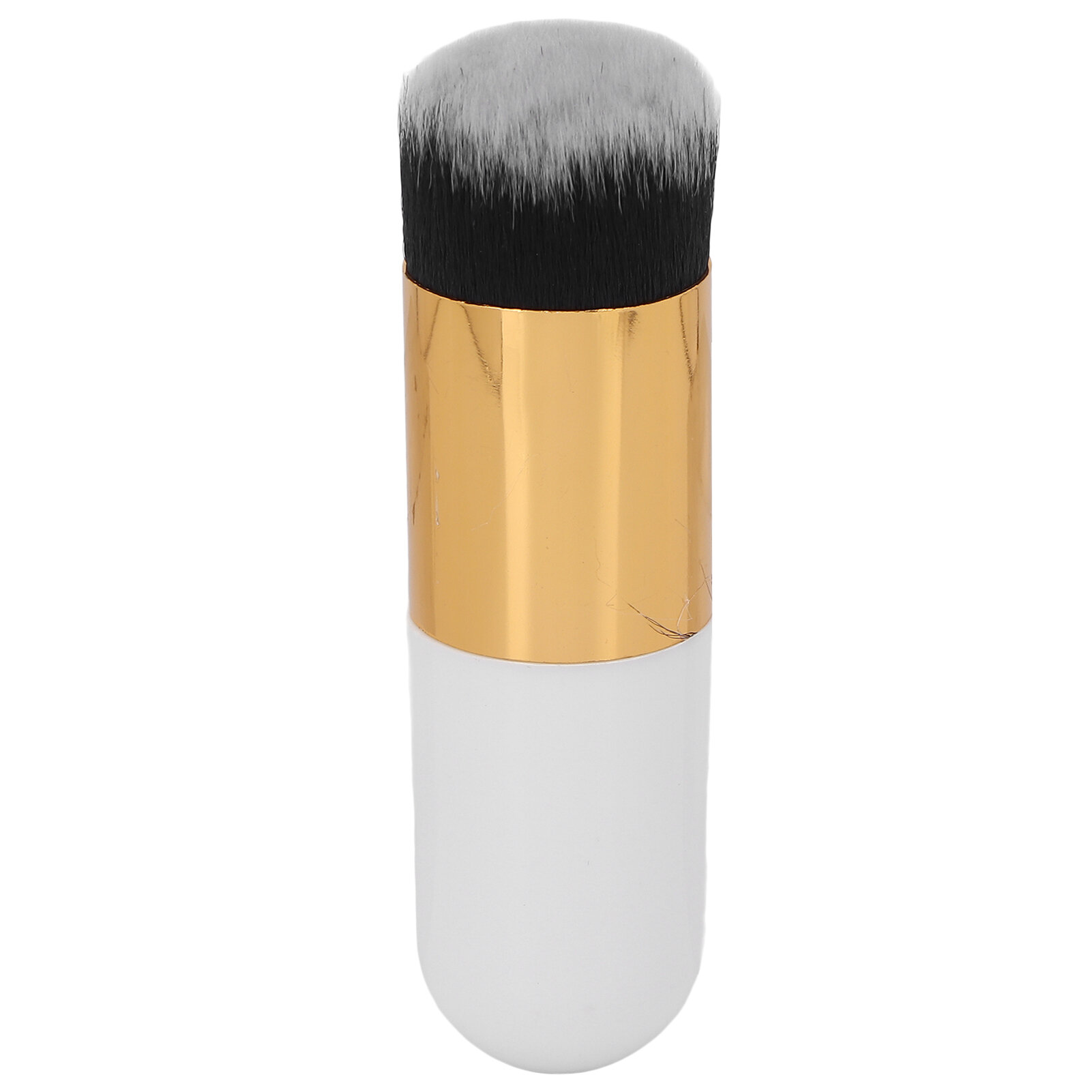 Foundation Makeup Brush Professional Cosmetic Liquid Blending Blush Powder for Daily MakeupWhite Gold