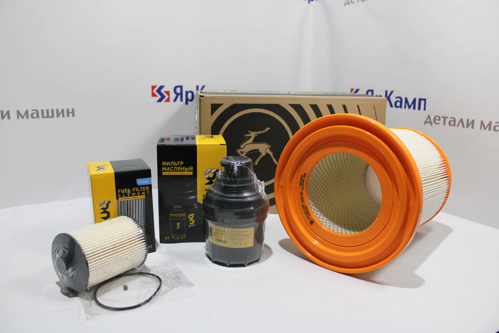 Комплект для ТО ГАЗель, ГАЗель-Next Cummins ISF 2.8 150 л. с. (3 фильтра) G-PART