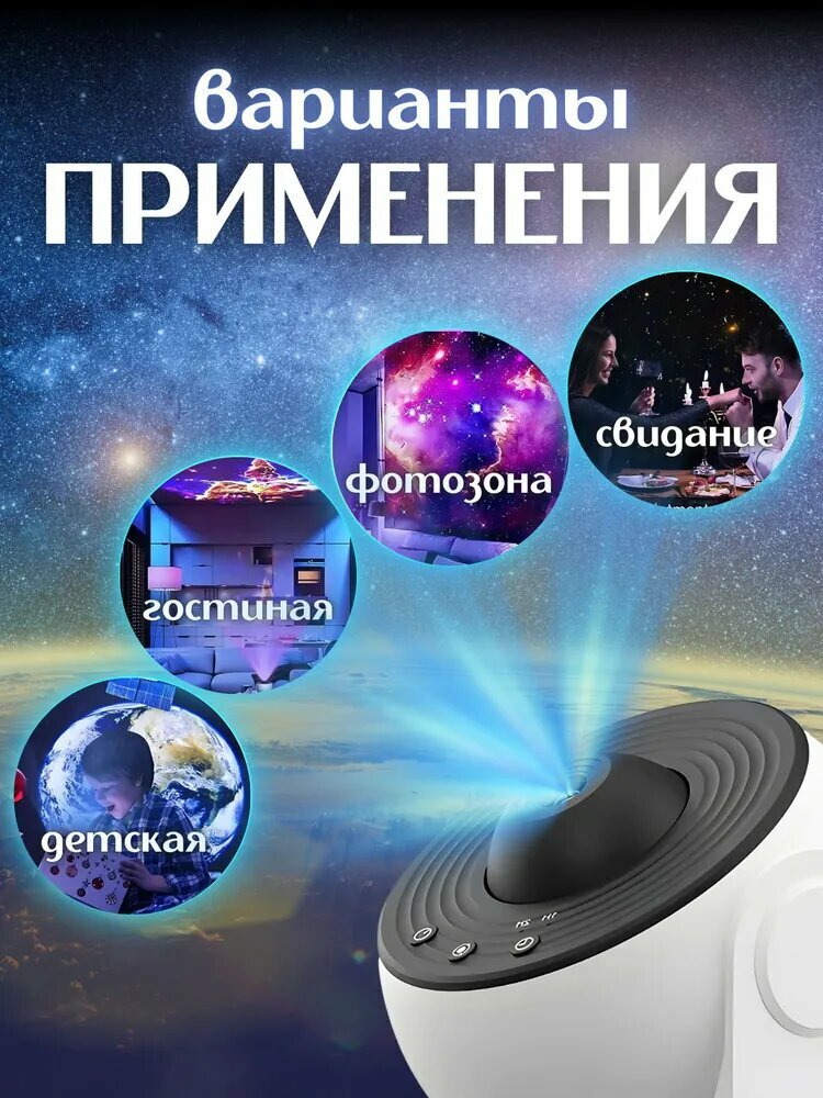 Проектор звездного неба ночник планетарий