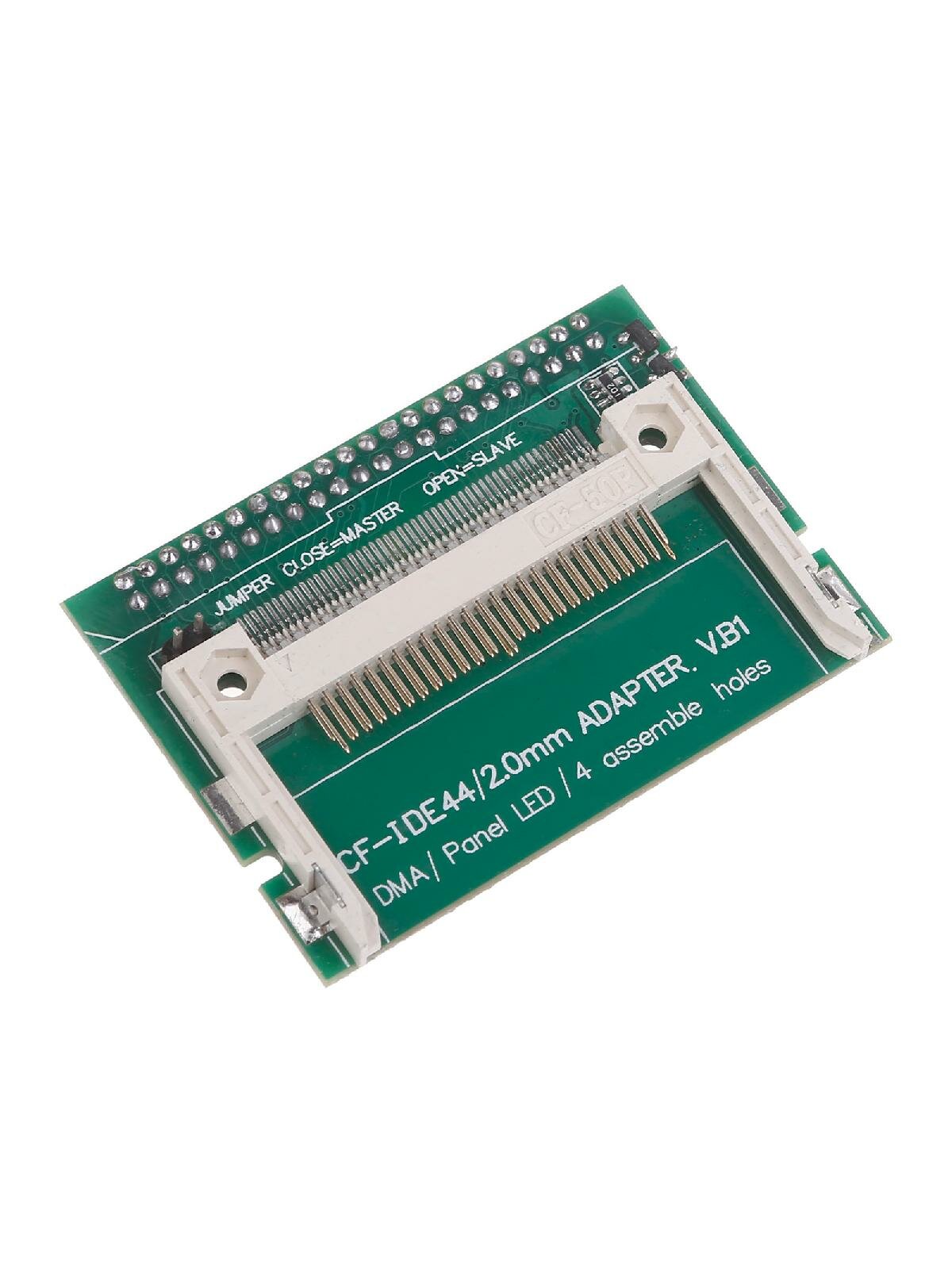 CF Compact Flash Merory Card to Vertical 2.5" 40 Pin IDE Hard Disk Drive HDD SSD Adapter 40pin Female to 50pin Male