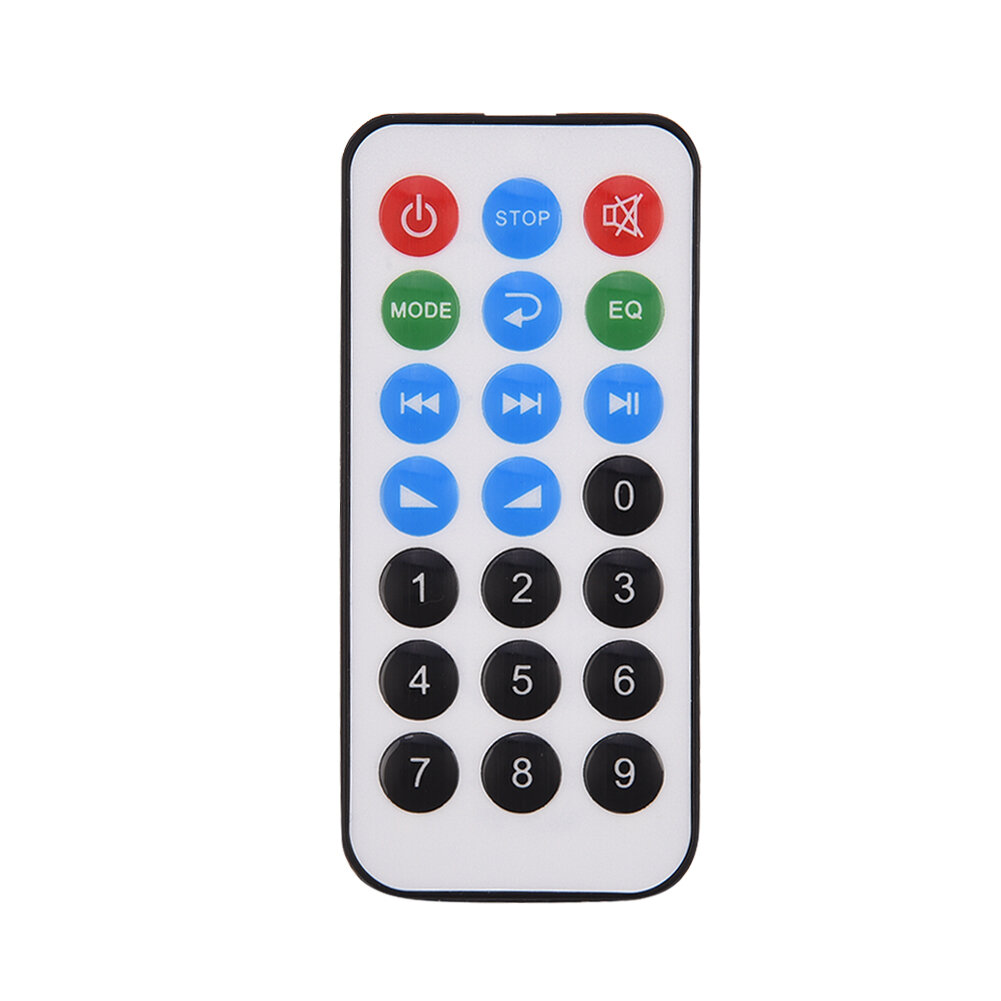 Модуль аудио-дешифратора MP3 WMA с беспроводным 4.2, USB, SD, FM, поддержкой голосовых вызовов, синим подсветкой, Micro USB 5V, 12V, 800MA-1A, экраном 45*8mm, панелью 107*25*31mm, отверстиями 84*20mm, в комплект входят 1 дешифраторная плата, 1