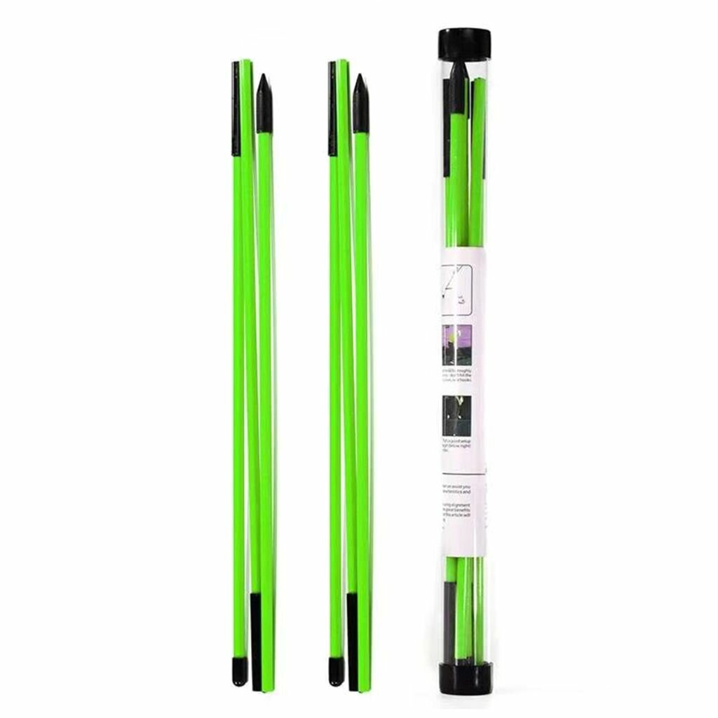Alignment Stick, набор из 2 инструментов для тренировки качания, 48-дюймовая палка прицеливания, паттинга
