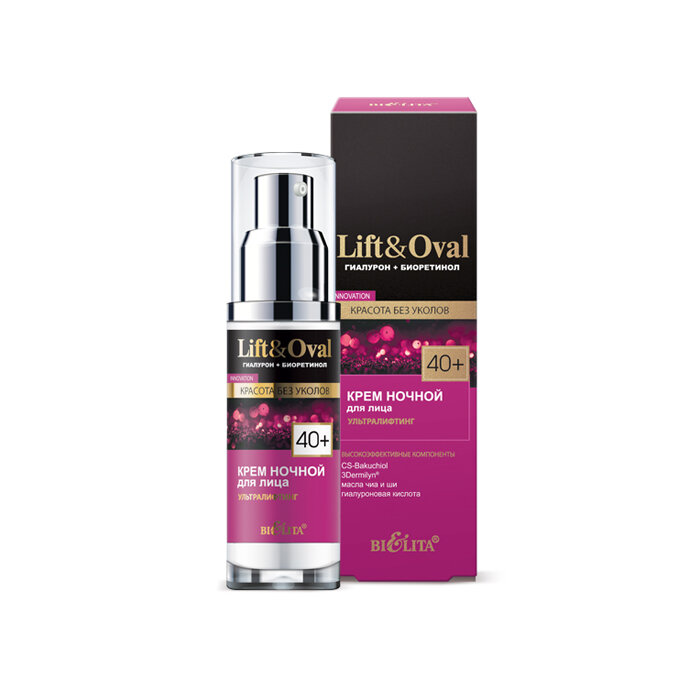 Белита Витекс Lift&Oval Крем ночной для лица “Ультралифтинг” Lift&Oval 40+