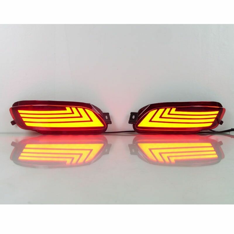 Тойота 03-08 Лексус RX Модификация бары LED задний противотуманный свет с плавным поворотом