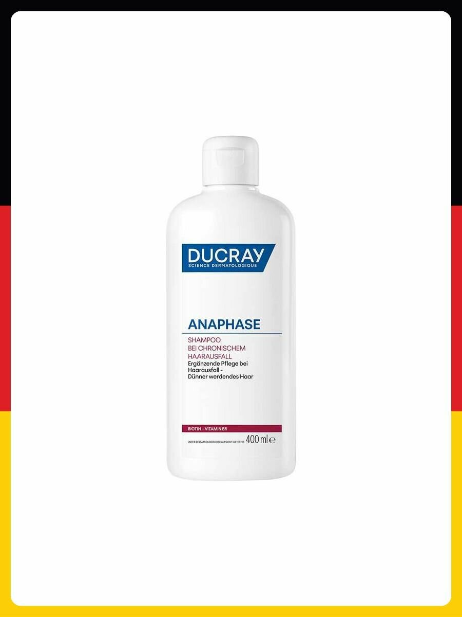 Шампунь лечебный Ducray Anaphase Shampoo for chronic hair loss, 400 ml Shampoo