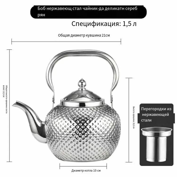 Чайник "Kettle 2.0", 1.5 л — фото 1