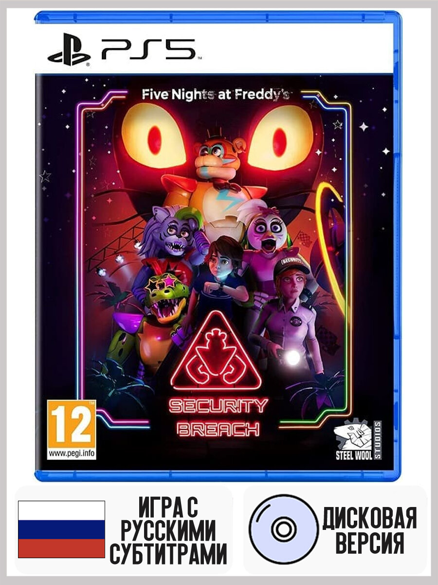 Игра Five Nights at Freddy's - Security Breach (PS5 / PlayStation 5, Русские субтитры)