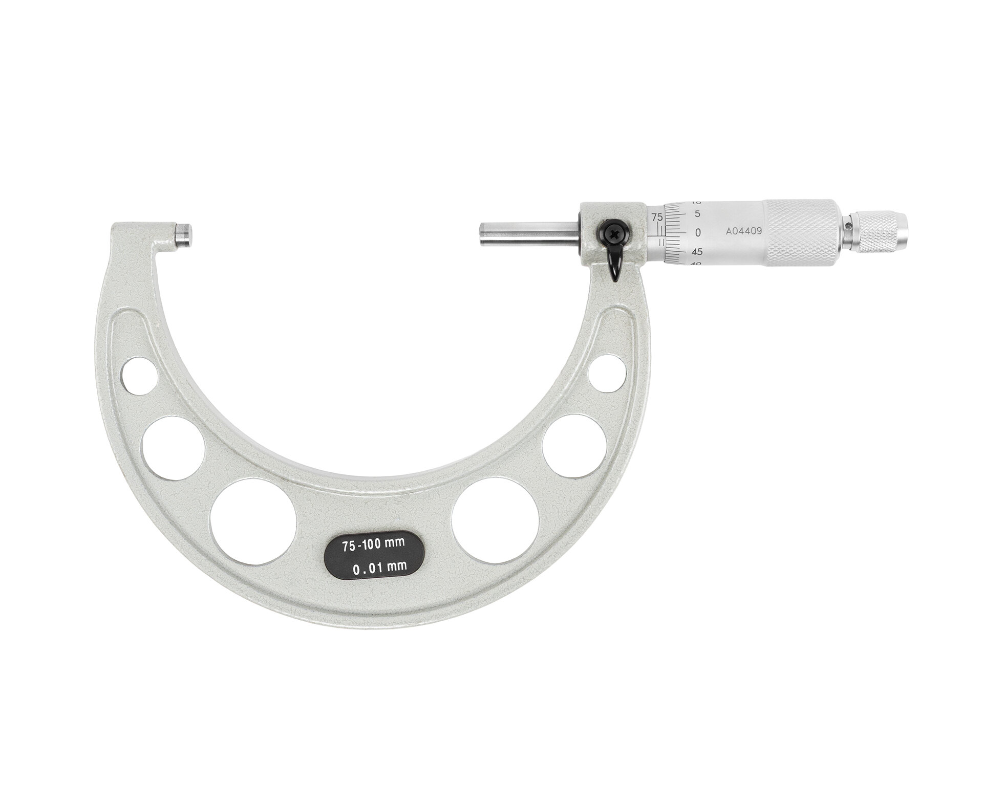 Микрометр GuangLu МК- 100 0,01 круглая скоба 261-104D