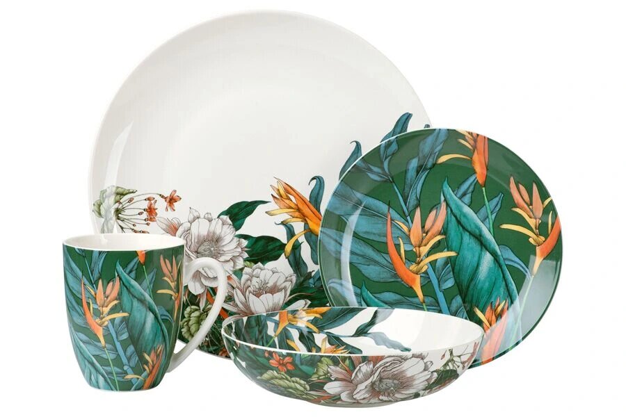 Обеденный набор Ночной сад, 4 персоны, 16 предметов Maxwell & Williams MW413-II0116