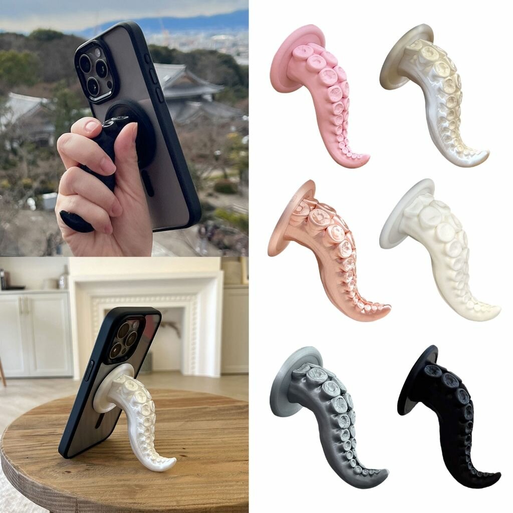 Креативная магнитная ручная подставка, удобный держатель кронштейна для телефона серии 12, быстрое крепление/отсоединение, вращение на 360 градусов