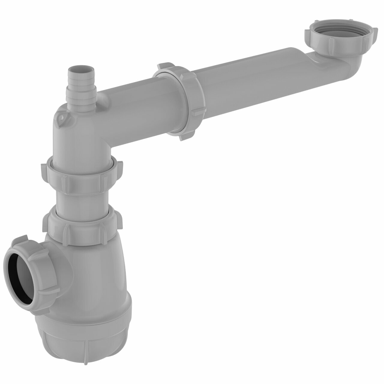 Сифон для раковины Equation поворотный 40 мм без выпуска 1 отвод