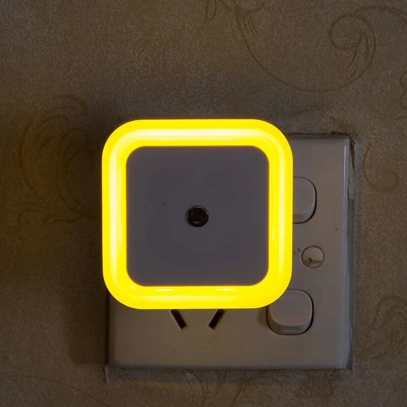 Беспроводной сенсорный LED ночник, белый Светло-желтый, Yellow