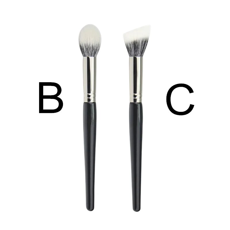Кисть для макияжа SYLYNE Stippling Highlight, Handle Color: B and C