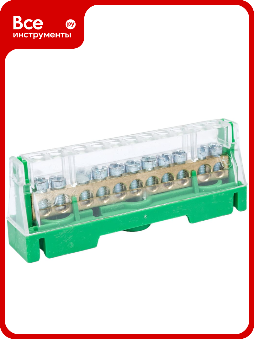 Соединительная клеммная колодка DKC 1р 11x5,3мм T1611